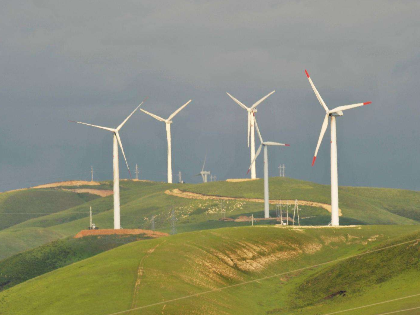 the world's largest single onshore wind power project started in Inner ...