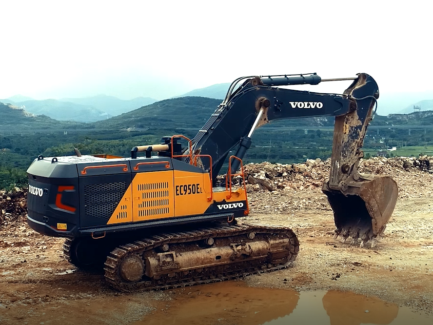 @沃尔沃EC950EL挖掘机成为征服矿山的利器--见道网