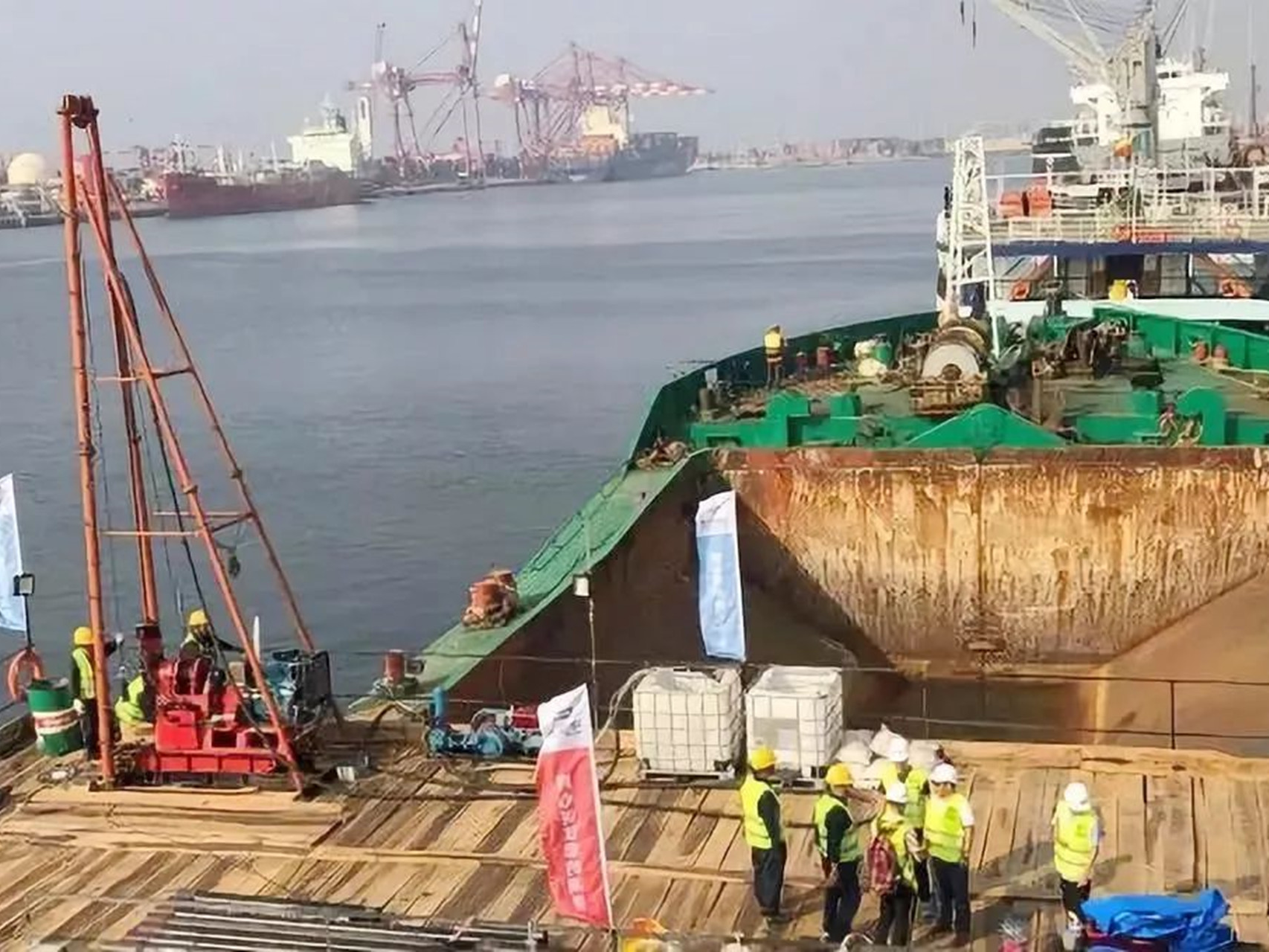Construction of the expansion project of the Cotonou Port by CHEC ...