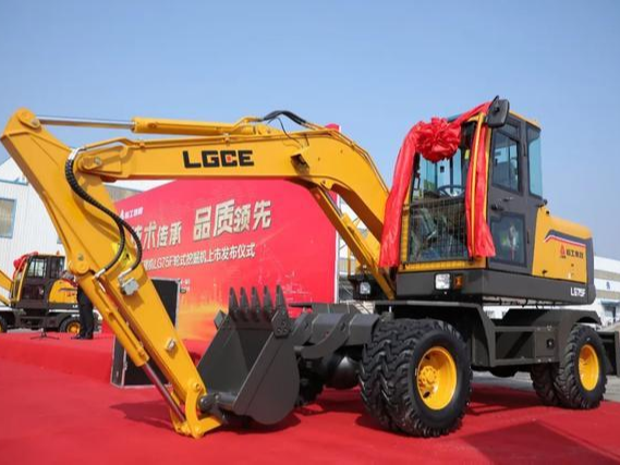 Lingong Group sounds the rally number to enter the wheel excavation ...