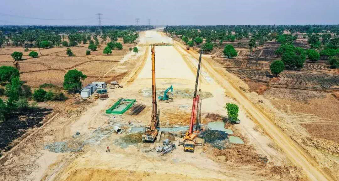 The construction of Jingang Expressway is in full swing--Seetao