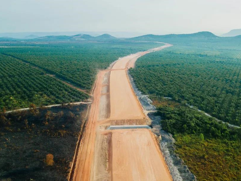 The construction of Jingang Expressway is in full swing--Seetao
