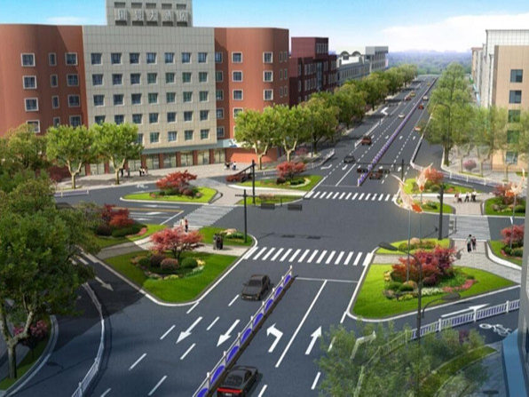 Both national highways in Longyou County, Zhejiang Province were ...