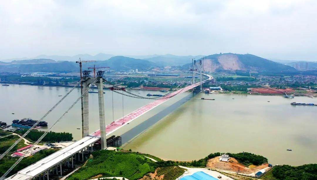 Helong, the first Yangtze River Bridge after Hubei resumed work--Seetao