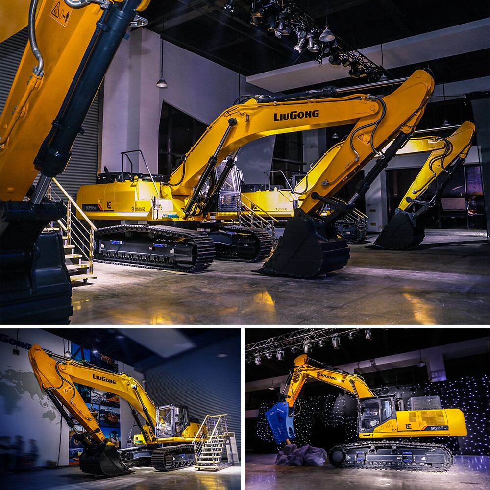 Congratulations! LIUGONG's four HD series excavators debut--Seetao