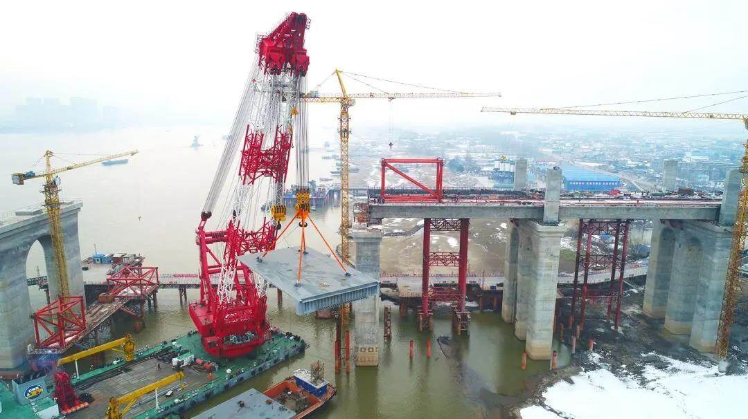 Wuhu Yangtze River Railway Bridge was completed and opened to traffic ...
