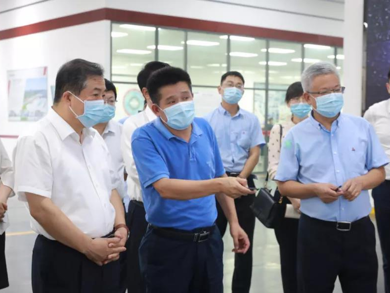 Sun Licheng visited Gonghe Heavy Machinery for investigation--Seetao