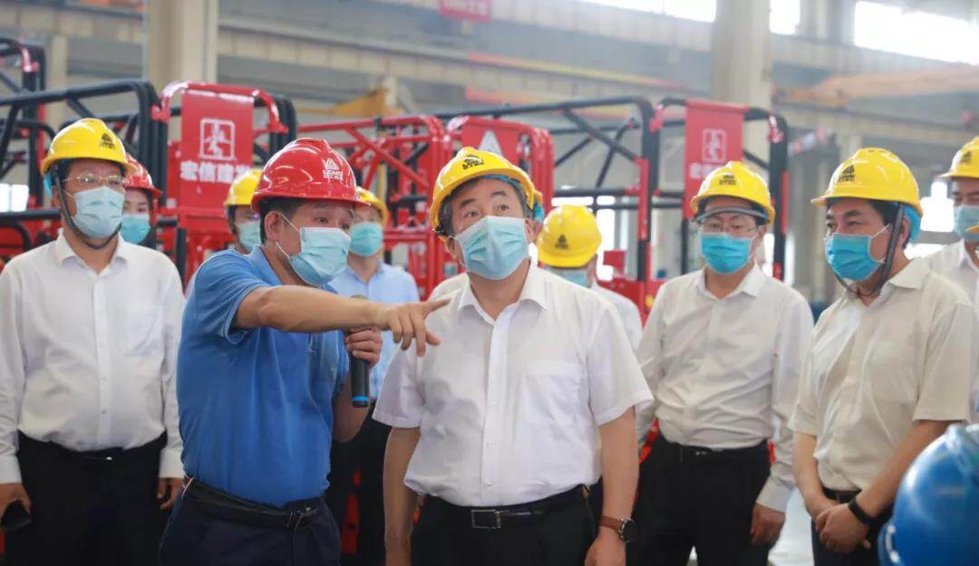 Sun Licheng visited Gonghe Heavy Machinery for investigation--Seetao
