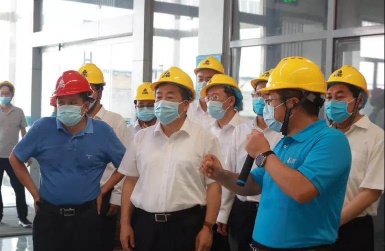 Sun Licheng visited Gonghe Heavy Machinery for investigation--Seetao