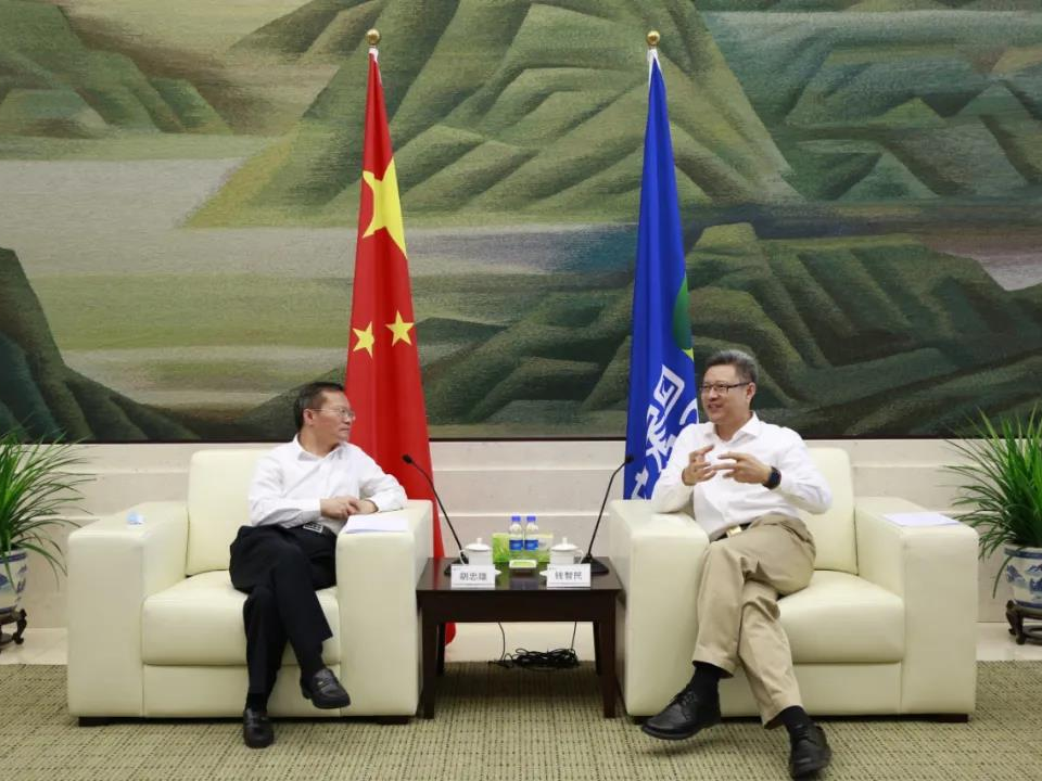 SPIC Chairman Qian Zhimin met with Guizhou Vice Governor Hu Zhongxiong ...
