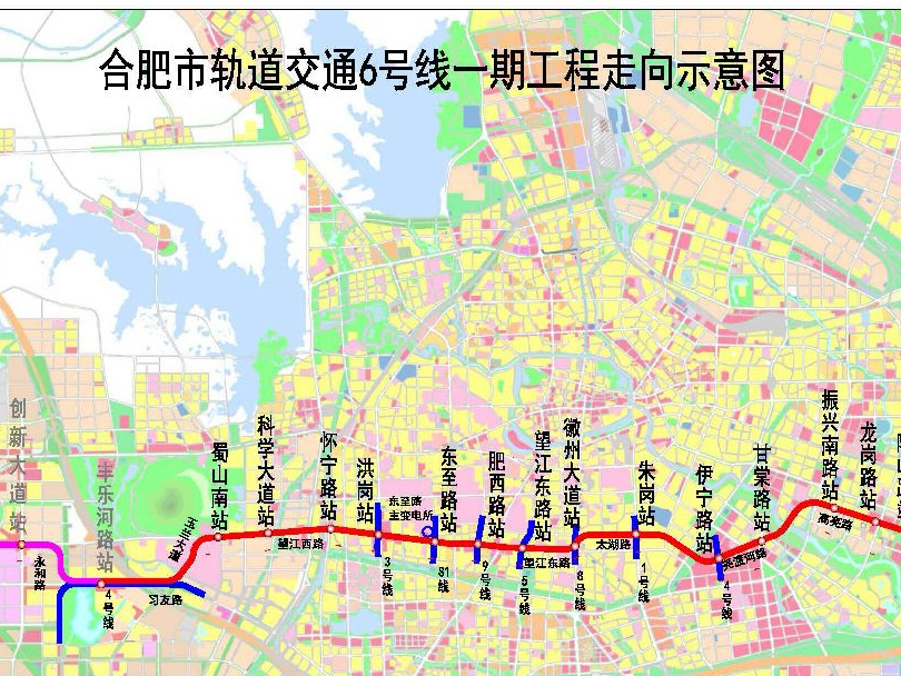 The preliminary design of Hefei Metro Line 6 was approved--Seetao