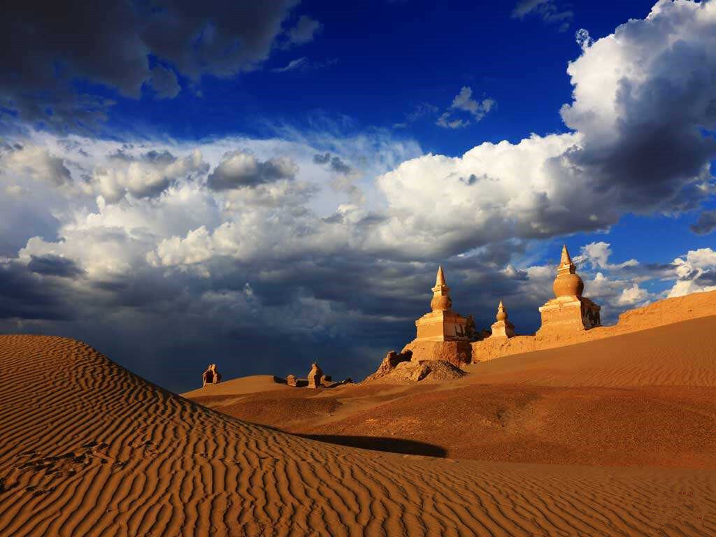 Heishui City, Inner Mongolia, an ancient city that disappeared in the ...