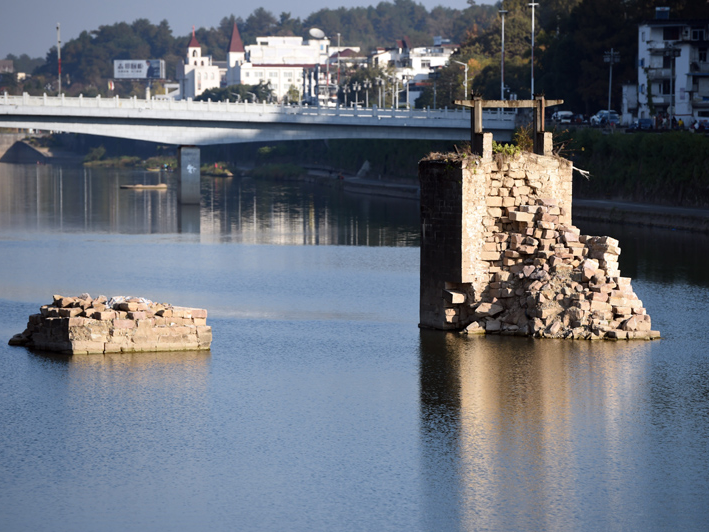 Huangshan City starts the Ming Dynasty Zhenhai Bridge repair project ...