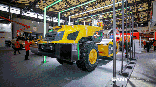 Digitally driven to lead the future, Sany shocked its debut at bauma ...