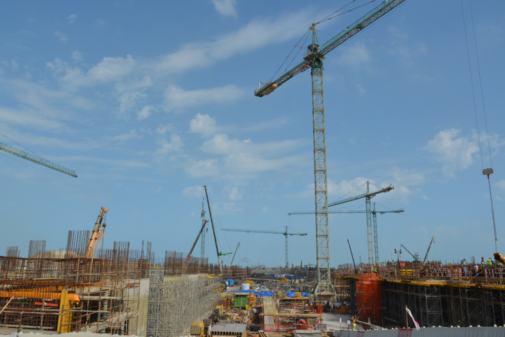 China speed! Qatar Gwan Island project enters standard floor ...