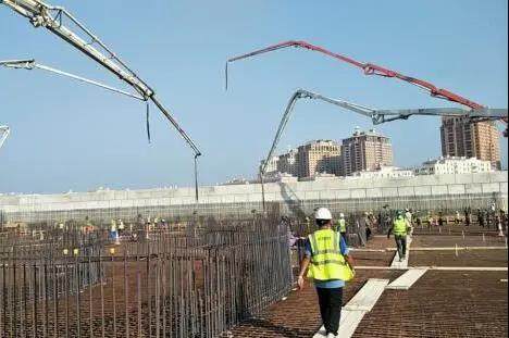 China speed! Qatar Gwan Island project enters standard floor ...