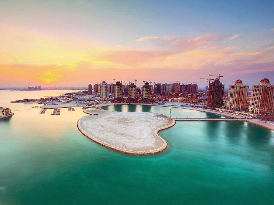 China speed! Qatar Gwan Island project enters standard floor ...