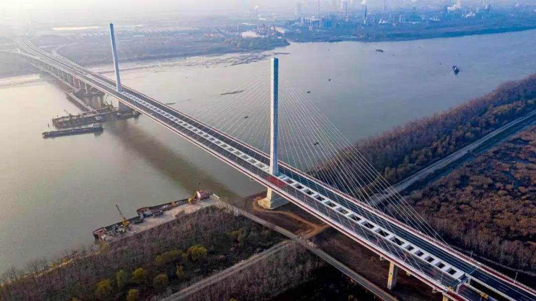 Two Nanjing bridges under construction by China Railway Baoqiao opened ...