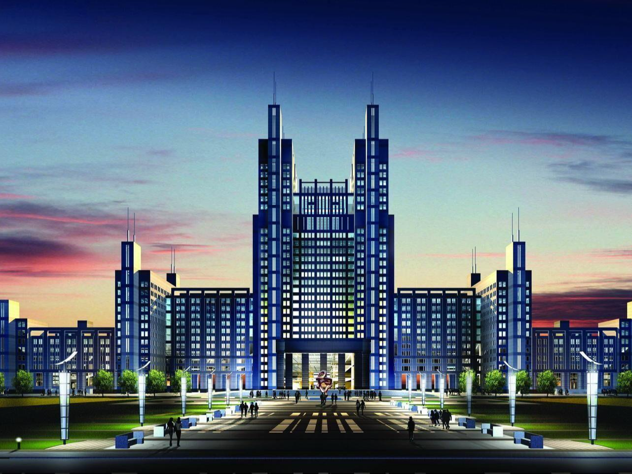 The leadership of a number of construction central enterprises adjusted ...