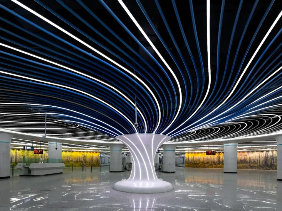 The second phase of Wuhan Metro Line 8 officially opened for operation ...