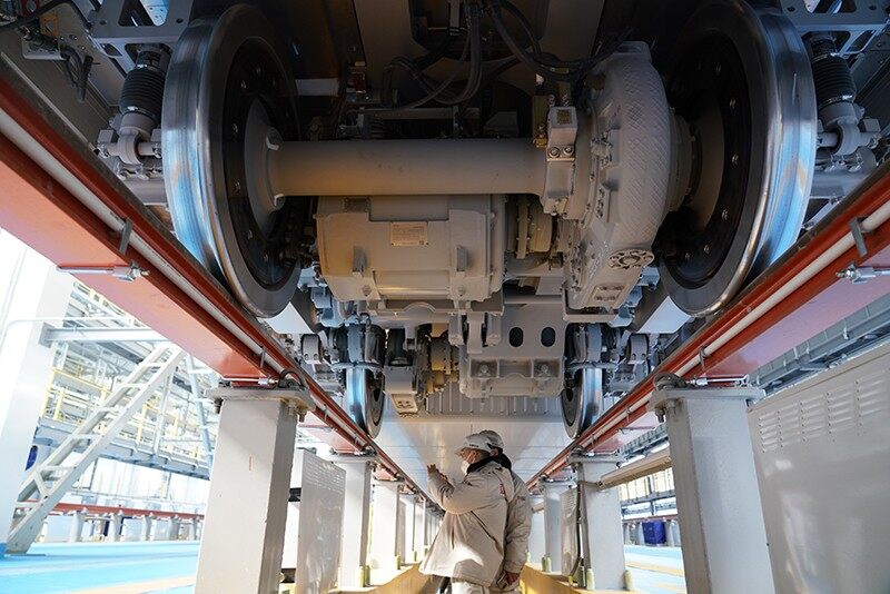 China's 350 kilometers per hour high-cold EMU debut--Seetao