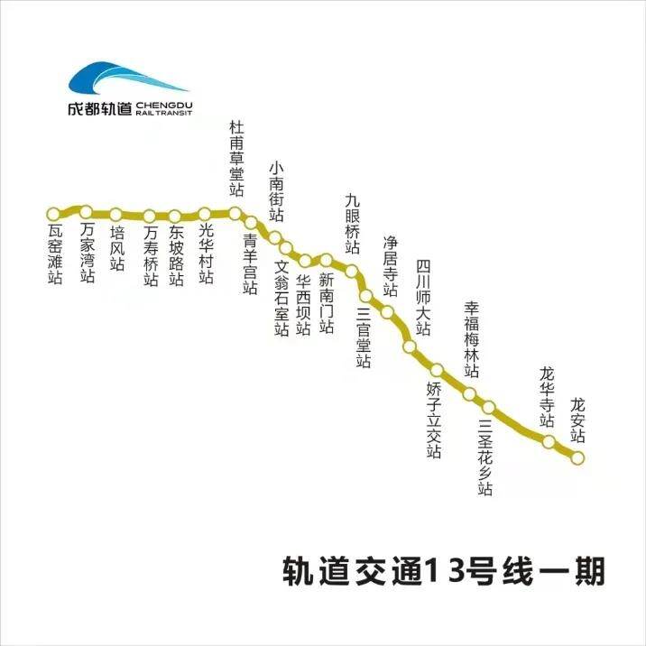 The latest progress of Chengdu Rail Transit Line 19, Line 13, and Line ...