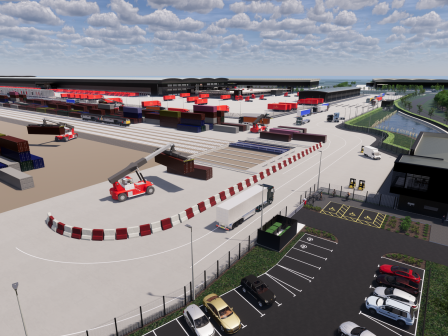 Royal Mail Daventry Parcel Centre begins construction--Seetao