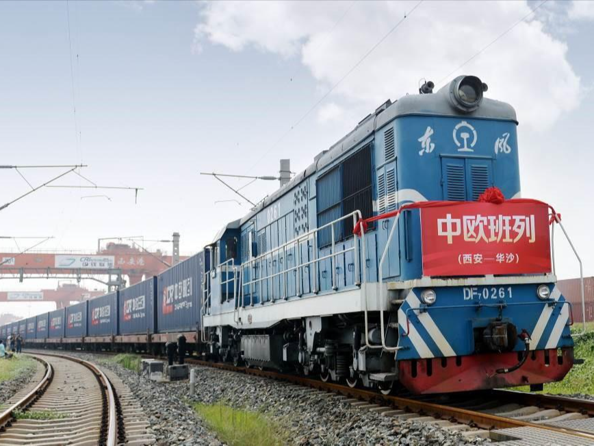 China-Europe Express Train Boosts the Belt and Road Initiative--Seetao