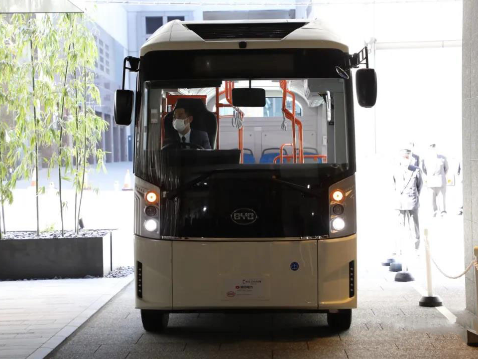 BYD joins hands with two companies to build Japan's pure electric bus ...
