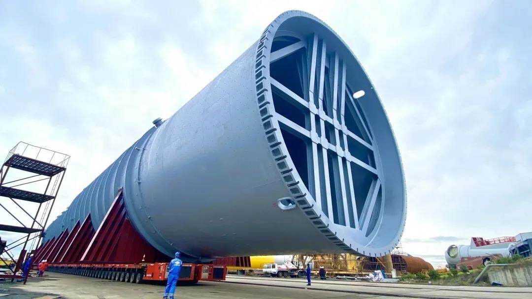 The 4,000-ton raffinate tower is shipped and shipped as a whole--Seetao