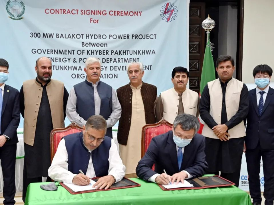 3.335 billion yuan! CGGC signs Pakistan Balakot hydropower project--Seetao