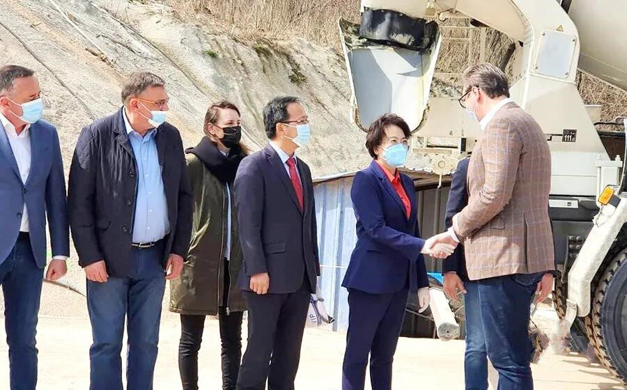 Serbian President Vucic inspects E763 highway project--Seetao