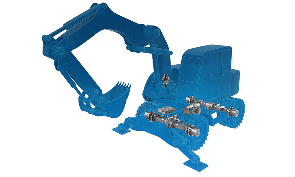 ZF launches powertrain pilot project for electric mobile excavators--Seetao