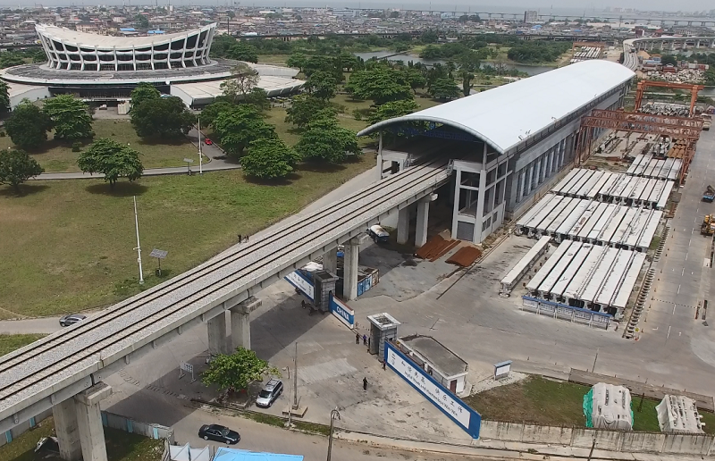 Contracted by Chinese enterprises! Nigeria light rail red line project ...