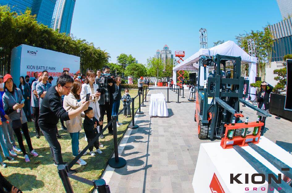 The opening ceremony of KION Warehousing Equipment Company was ...