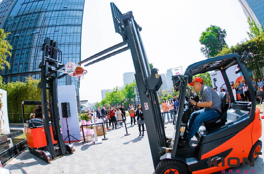 The opening ceremony of KION Warehousing Equipment Company was ...