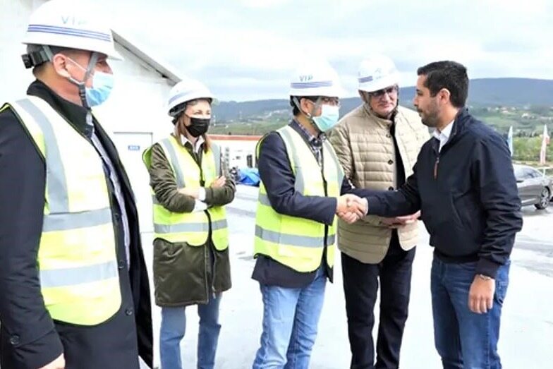 The Minister of Infrastructure of Serbia inspects the E763 highway ...