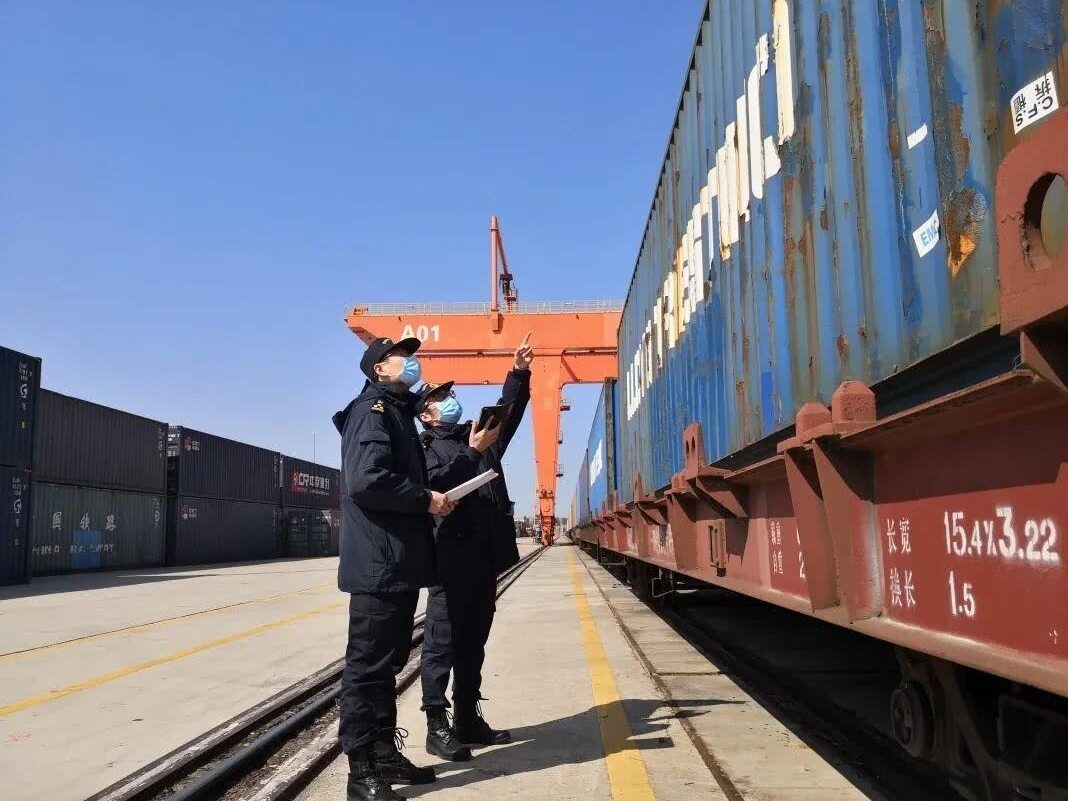 Liaocheng Linqing Qilu Eurasian Express Departs to Five Central Asian ...