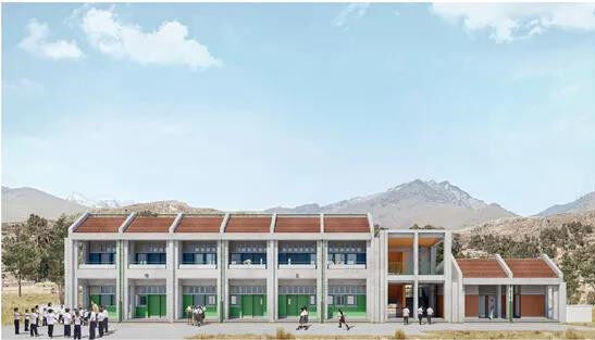Power China signed the 8th package of Peru's ARCC school reconstruction ...