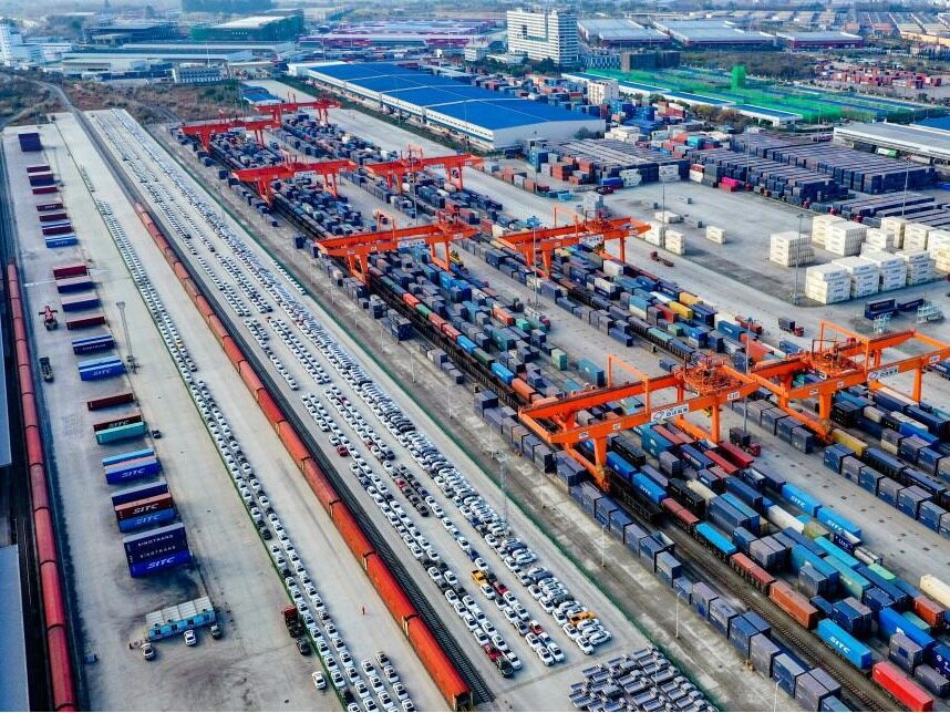 The China-Europe Express has reached 151 cities in 22 European ...