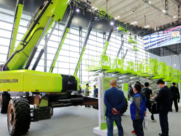 Zoomlion's intelligent high-tech machine shines with 15 new products ...