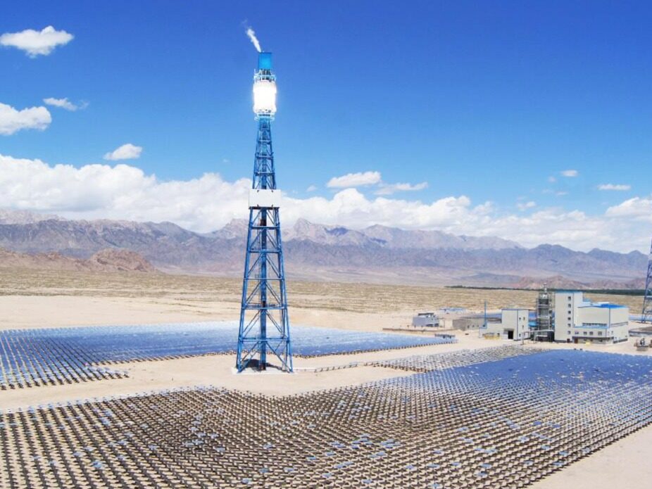 Qinghai CSP Power Plant's generator set successfully tested in the grid ...