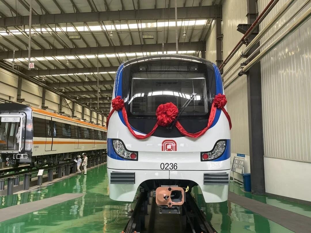 The 1,000th tram on Hefei Rail successfully rolled off the assembly ...