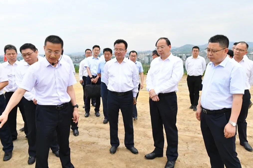 China Can Jiage Zaizu Dam and the Ankang City, Shaanxi Province--Seetao