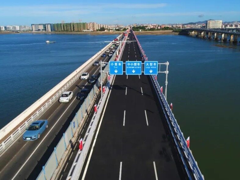 The west half of the Xiamen Bridge reconstruction project opens to ...