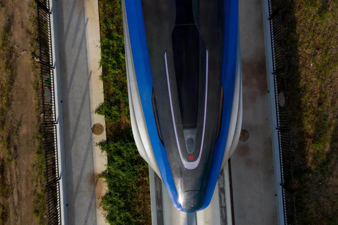 The 600 km/h maglev train rolled off the line in CRRC--Seetao