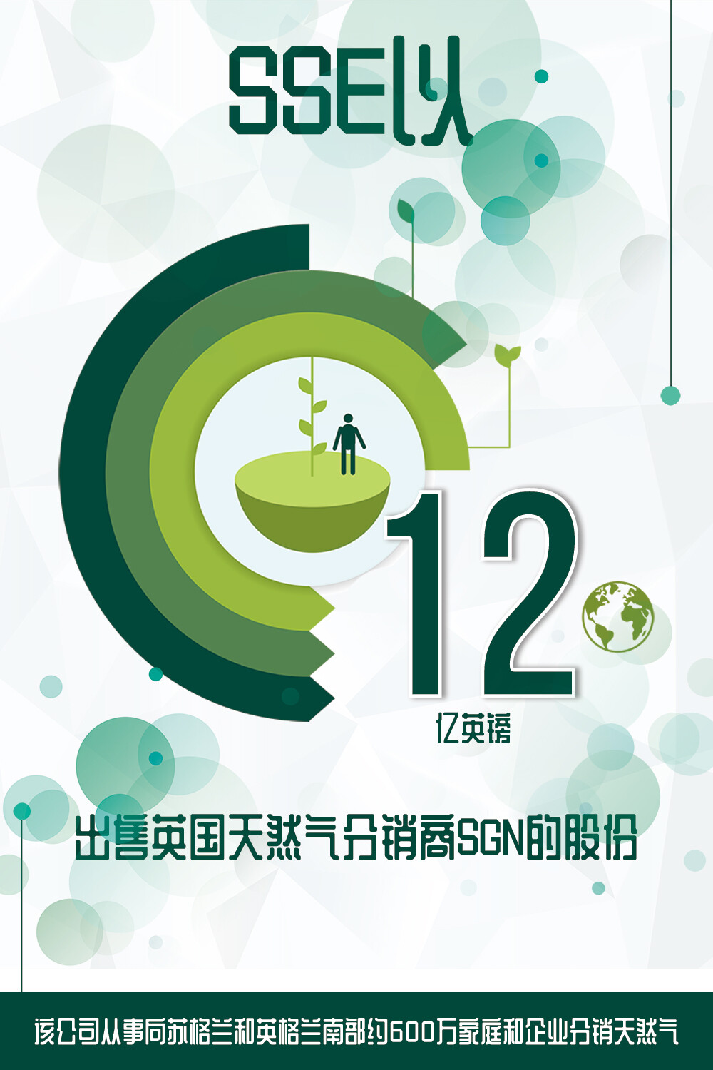 SSE以12亿英镑出售英国天然气分销商SGN的股份--见道网