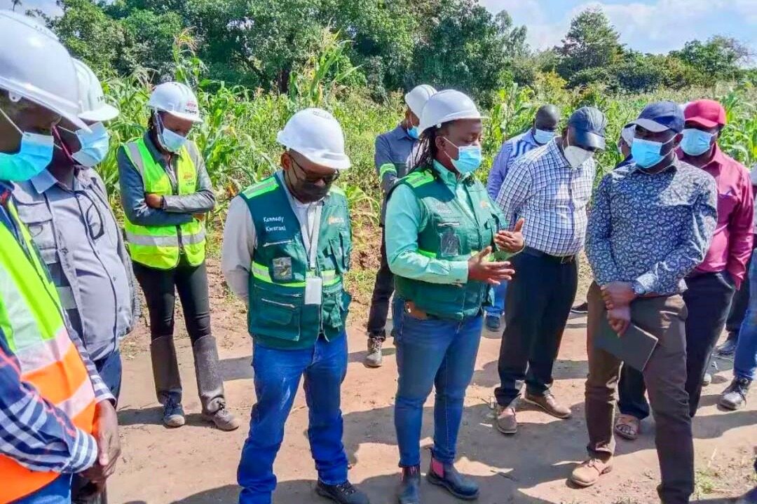 Malawi leaders inspect the construction project of China Railway 20th ...