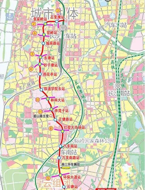 The first phase of Changsha Rail Transit Line 7 was approved--Seetao