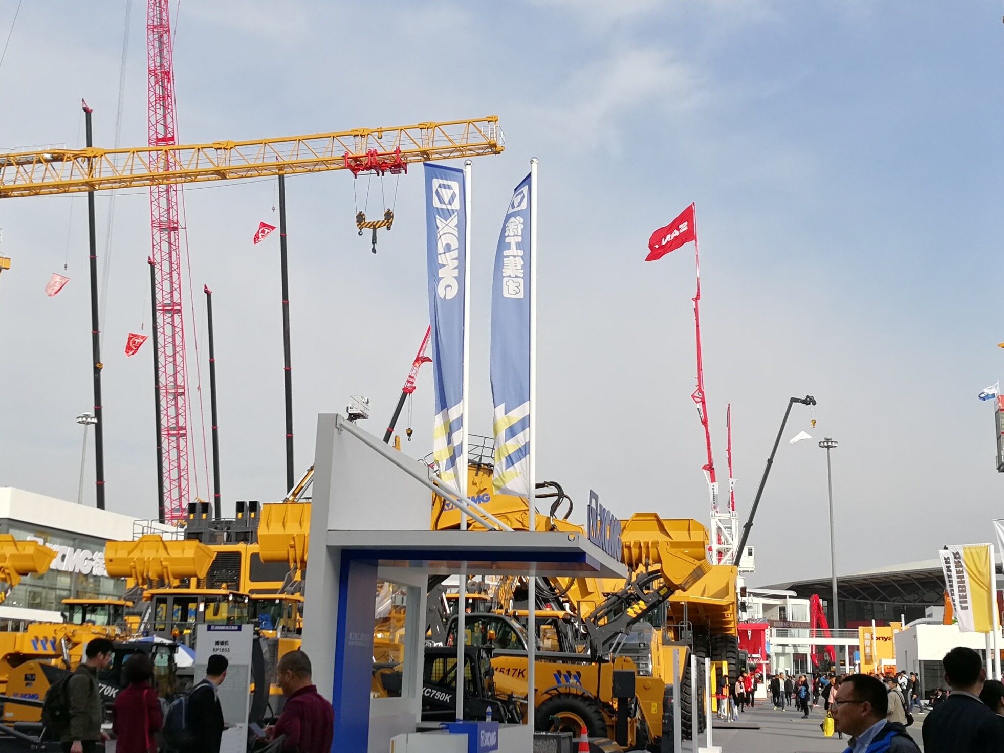 China's construction machinery demonstrates the demeanor of a major ...